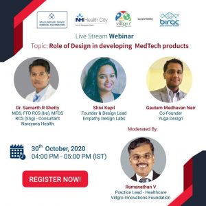 Webinars : TBI MSMF | Hospital-Based Start-up Incubator